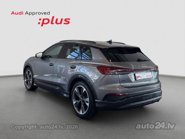 Audi Q4 e-tron 2023 in Tallinn on AUTOMOTO.COM.LV Grey Audi Q4 e-tron 2023 in Tallinn, with an engine capacity of 0.00 L and mileage of 71 thousand km for 32900 €, photo 4 on AUTOMOTO.COM.LV