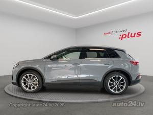 Grey Audi Q4 e-tron 2025 in Tallinn, with an engine capacity of 0.00 L and mileage of 5 thousand km for 44900 €, photo 4 on AUTOMOTO.COM.LV