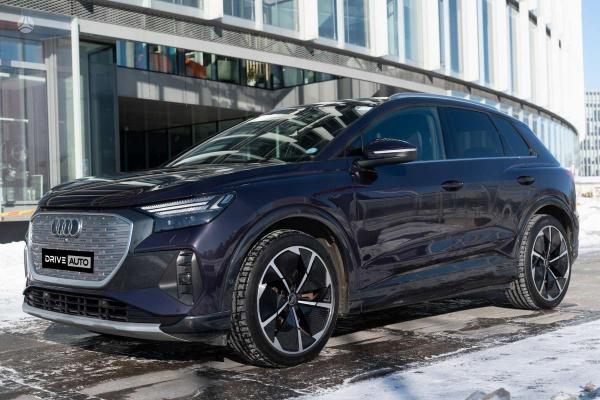 Violets Audi Q4 e-tron 2022 Viļņa, ar dzinēja tilpumu 0.00 L un nobraukumu 139 tūkst. km par 25900 €, foto 6 vietnē AUTOMOTO.COM.LV