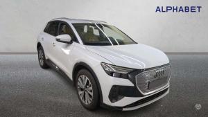 Balts Audi Q4 e-tron 2021 Viļņa, ar dzinēja tilpumu 0.00 L un nobraukumu 145 tūkst. km par 18800 €, foto  vietnē AUTOMOTO.COM.LV