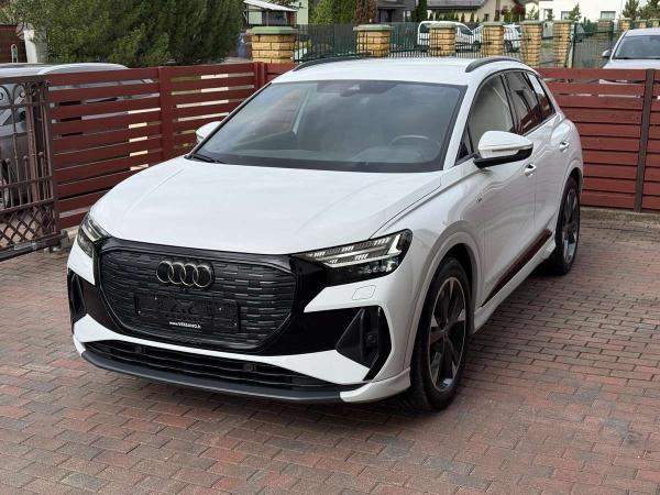 Audi Q4 e-tron 2022 Šauļi vietnē Balts Audi Q4 e-tron 2022 Šauļi, ar dzinēja tilpumu 0.00 L un nobraukumu 196 tūkst. km par 24800 €, foto 1 vietnē AUTOMOTO.COM.LV