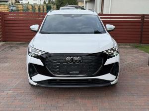 White Audi Q4 e-tron 2022 in Siauliai, with an engine capacity of 0.00 L and mileage of 196 thousand km for 24800 €, photo 4 on AUTOMOTO.COM.LV