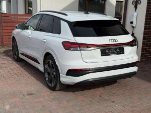 White Audi Q4 e-tron 2022 in Siauliai, with an engine capacity of 0.00 L and mileage of 196 thousand km for 24800 €, photo 9 on AUTOMOTO.COM.LV