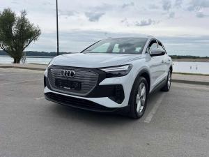 Balts Audi Q4 e-tron 2021 Kauņa, ar dzinēja tilpumu 0.00 L un nobraukumu 191 tūkst. km par 20999 €, foto 4 vietnē AUTOMOTO.COM.LV