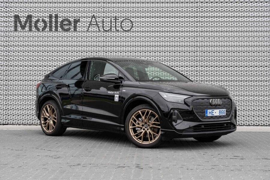 Черный Ауди Q4 Sportback e-tron 2026 в Марупе, объемом двигателя 0.00 л и пробегом 15 тыс. км за 61900 €, фото 3 на AUTOMOTO.COM.LV