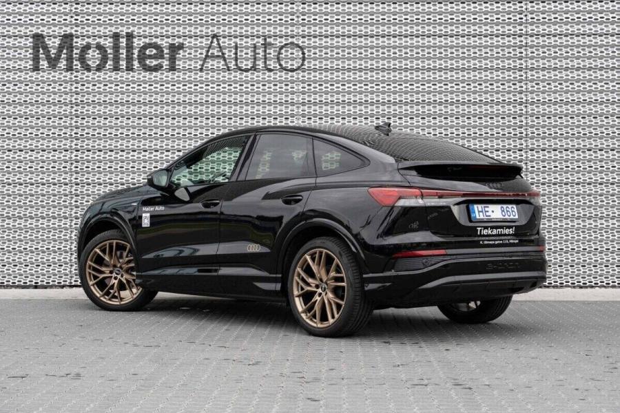 Черный Ауди Q4 Sportback e-tron 2026 в Марупе, объемом двигателя 0.00 л и пробегом 15 тыс. км за 61900 €, фото 4 на AUTOMOTO.COM.LV
