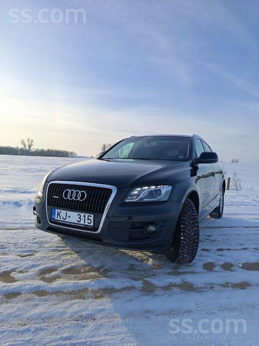 Melns Audi Q5 2008 Tukums, ar dzinēja tilpumu 3.00 L un nobraukumu 306 tūkst. km par 9499 €, foto 1 vietnē AUTOMOTO.COM.LV