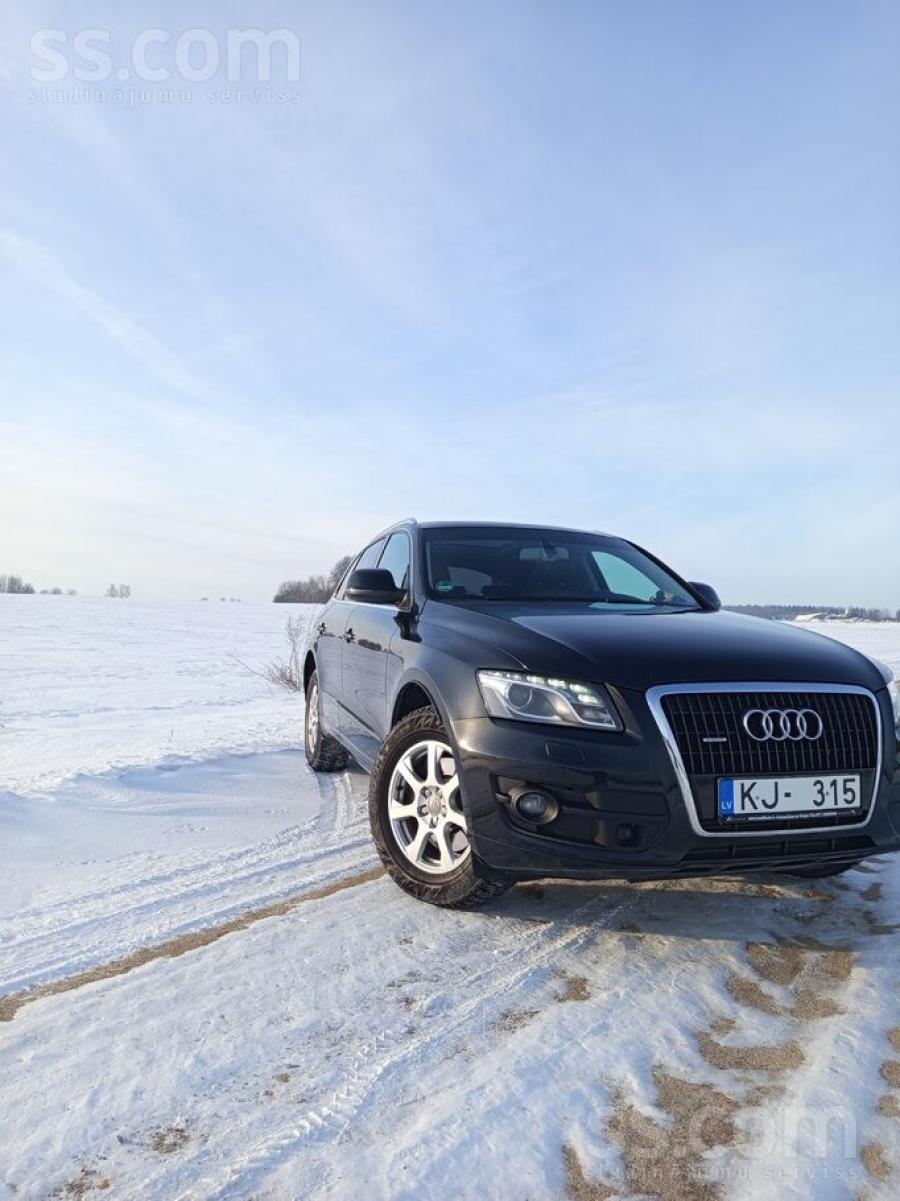 Melns Audi Q5 2008 Tukums, ar dzinēja tilpumu 3.00 L un nobraukumu 306 tūkst. km par 9499 €, foto 2 vietnē AUTOMOTO.COM.LV
