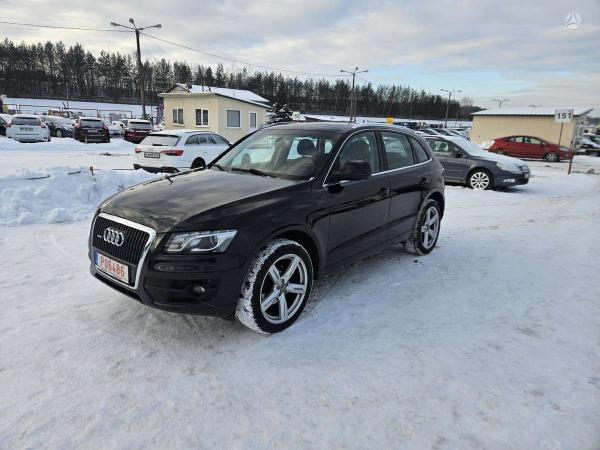 Black Audi Q5 2008 in Vilnius, with an engine capacity of 1.98 L and mileage of 268 thousand km for 7400 €, photo 1 on AUTOMOTO.COM.LV