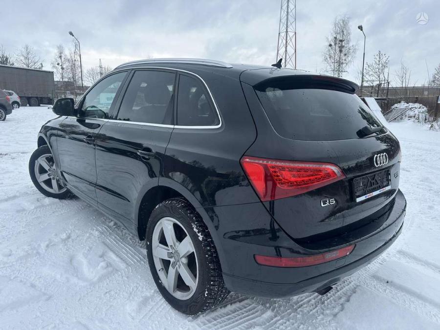 Black Audi Q5 2008 in Alytus, with an engine capacity of 1.98 L and mileage of 247 thousand km for 7900 €, photo 6 on AUTOMOTO.COM.LV