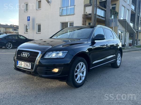 Melns Audi Q5 2008 Rīga, ar dzinēja tilpumu 3.00 L un nobraukumu 0 tūkst. km par 6990 €, foto 1 vietnē AUTOMOTO.COM.LV