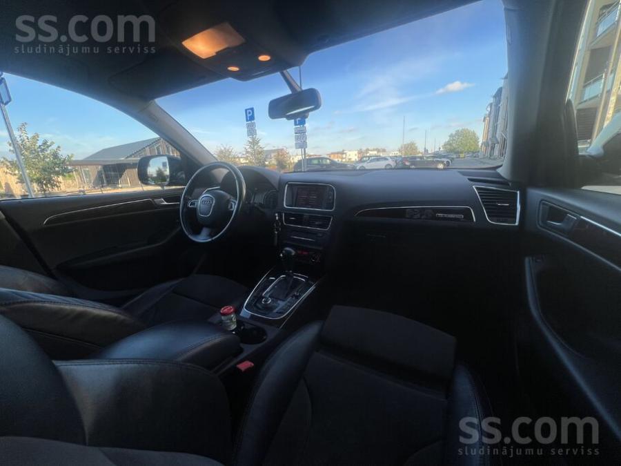 Black Audi Q5 2008 in Riga, with an engine capacity of 3.00 L and mileage of 0 thousand km for 6990 €, photo 12 on AUTOMOTO.COM.LV