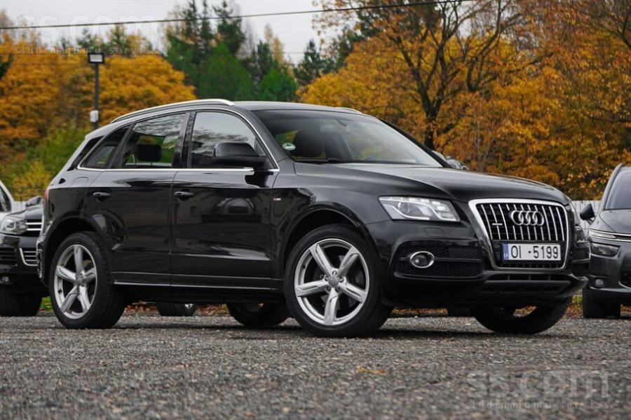 Black Audi Q5 2009 in Riga, with an engine capacity of 3.00 L and mileage of 0 thousand km for 10990 €, photo 2 on AUTOMOTO.COM.LV