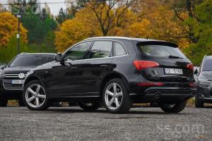 Black Audi Q5 2009 in Riga, with an engine capacity of 3.00 L and mileage of 0 thousand km for 10990 €, photo 3 on AUTOMOTO.COM.LV