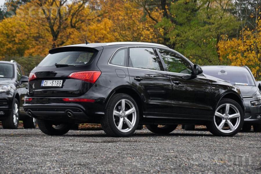 Black Audi Q5 2009 in Riga, with an engine capacity of 3.00 L and mileage of 0 thousand km for 10990 €, photo 4 on AUTOMOTO.COM.LV