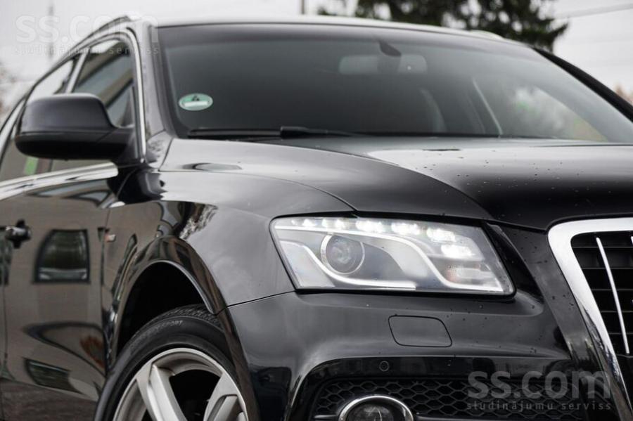 Black Audi Q5 2009 in Riga, with an engine capacity of 3.00 L and mileage of 0 thousand km for 10990 €, photo 5 on AUTOMOTO.COM.LV