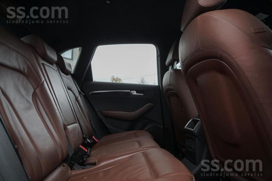 Black Audi Q5 2009 in Riga, with an engine capacity of 3.00 L and mileage of 0 thousand km for 10990 €, photo 21 on AUTOMOTO.COM.LV