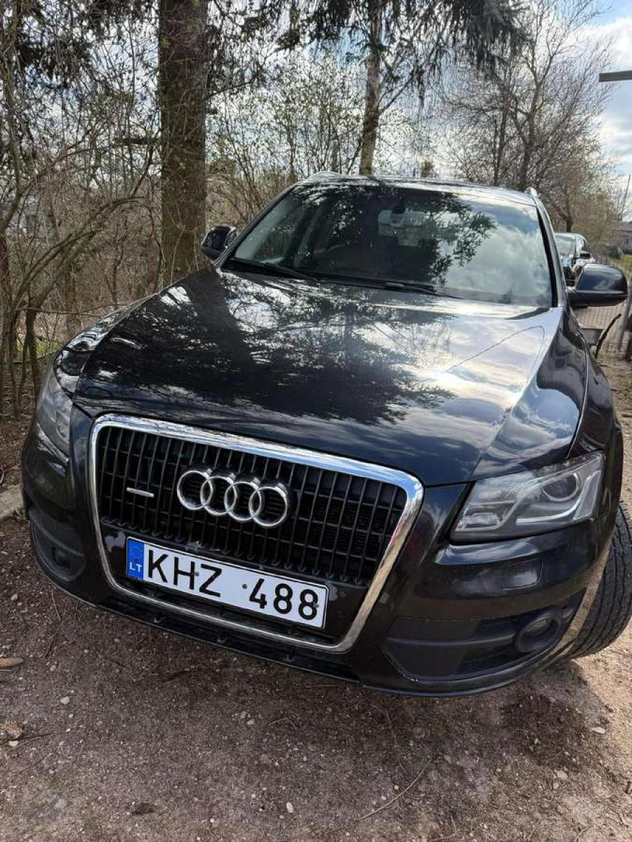 Melns Audi Q5 2009 Kauņa, ar dzinēja tilpumu 3.00 L un nobraukumu 321 tūkst. km par 6400 €, foto 2 vietnē AUTOMOTO.COM.LV