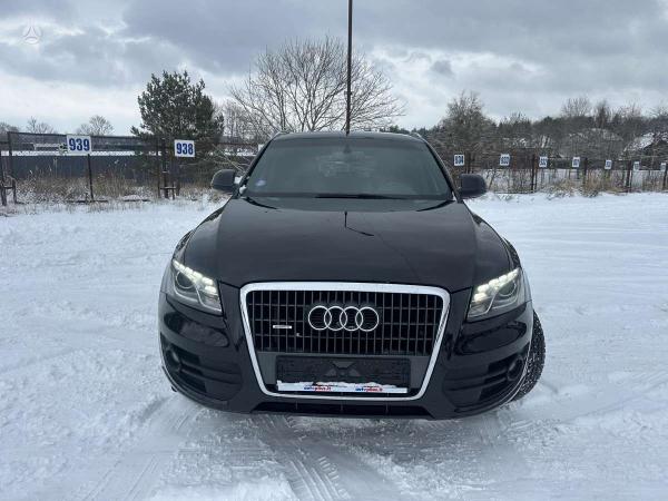 Black Audi Q5 2009 in Alytus, with an engine capacity of 1.98 L and mileage of 247 thousand km for 7995 €, photo 2 on AUTOMOTO.COM.LV