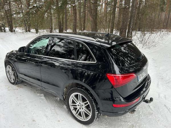 Black Audi Q5 2009 in Utena, with an engine capacity of 2.97 L and mileage of 271 thousand km for 8999 €, photo 5 on AUTOMOTO.COM.LV