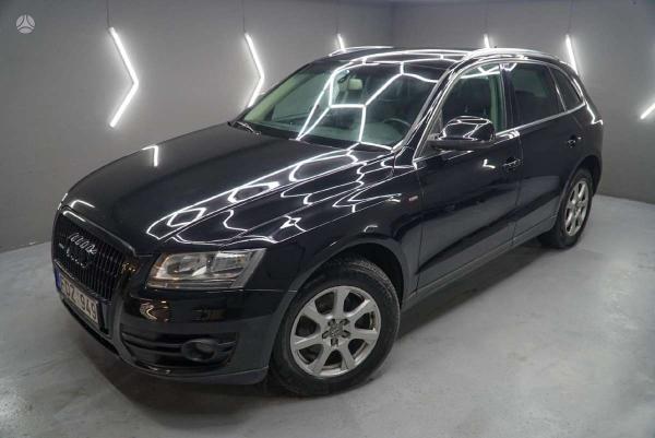 Melns Audi Q5 2009 Kauņa, ar dzinēja tilpumu 1.97 L un nobraukumu 284 tūkst. km par 7999 €, foto 2 vietnē AUTOMOTO.COM.LV