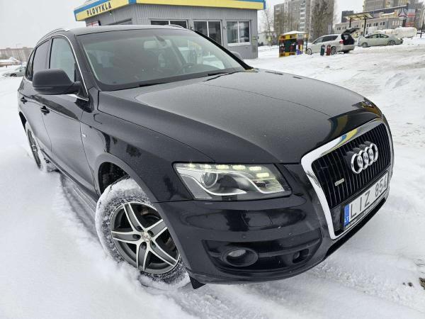 Melns Audi Q5 2009 Kauņa, ar dzinēja tilpumu 3.00 L un nobraukumu 368 tūkst. km par 7350 €, foto 3 vietnē AUTOMOTO.COM.LV