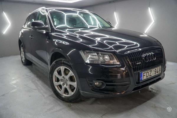 Black Audi Q5 2009 in Kaunas, with an engine capacity of 1.97 L and mileage of 280 thousand km for 7900 €, photo 8 on AUTOMOTO.COM.LV