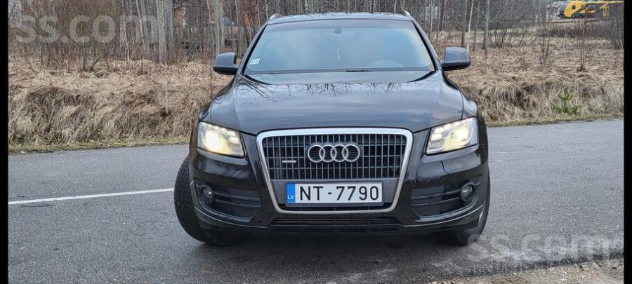 Melns Audi Q5 2009 Tukums, ar dzinēja tilpumu 3.00 L un nobraukumu 497 tūkst. km par 5700 €, foto 1 vietnē AUTOMOTO.COM.LV