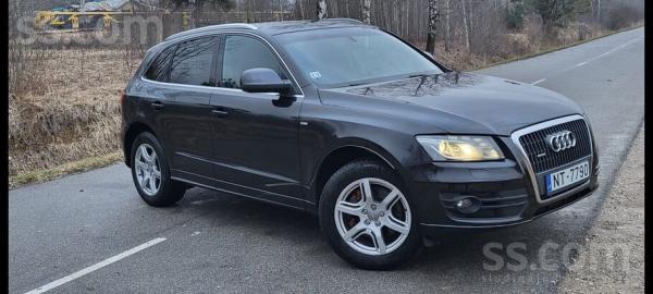 Black Audi Q5 2009 in Tukums, with an engine capacity of 3.00 L and mileage of 497 thousand km for 5700 €, photo 4 on AUTOMOTO.COM.LV
