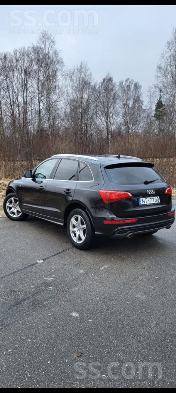 Black Audi Q5 2009 in Tukums, with an engine capacity of 3.00 L and mileage of 497 thousand km for 5700 €, photo 8 on AUTOMOTO.COM.LV
