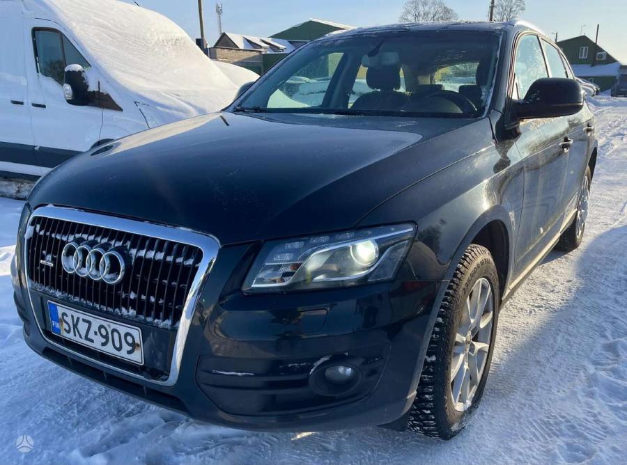 Melns Audi Q5 2009 Tauragė, ar dzinēja tilpumu 2.97 L un nobraukumu 275 tūkst. km par 6500 €, foto 1 vietnē AUTOMOTO.COM.LV