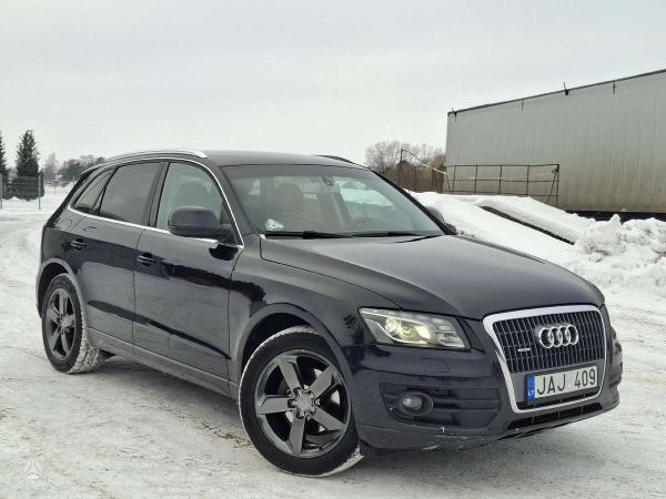Black Audi Q5 2009 in Silute, with an engine capacity of 2.00 L and mileage of 270 thousand km for 5900 €, photo 1 on AUTOMOTO.COM.LV