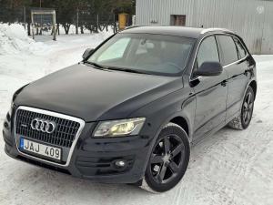 Melns Audi Q5 2009 Šilutė, ar dzinēja tilpumu 2.00 L un nobraukumu 270 tūkst. km par 5900 €, foto 2 vietnē AUTOMOTO.COM.LV