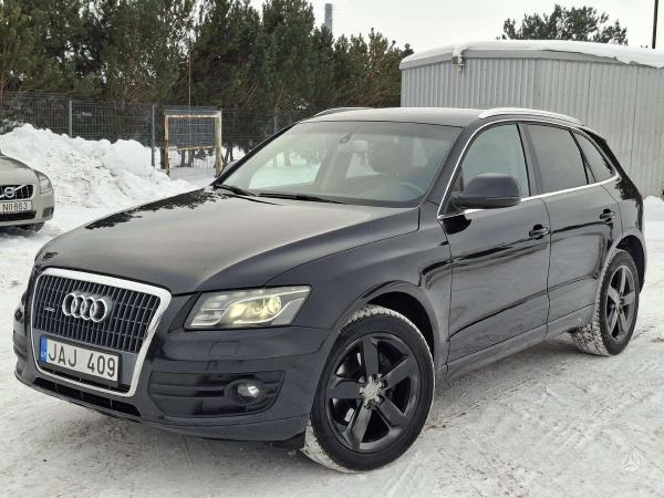 Black Audi Q5 2009 in Silute, with an engine capacity of 2.00 L and mileage of 270 thousand km for 5900 €, photo 7 on AUTOMOTO.COM.LV