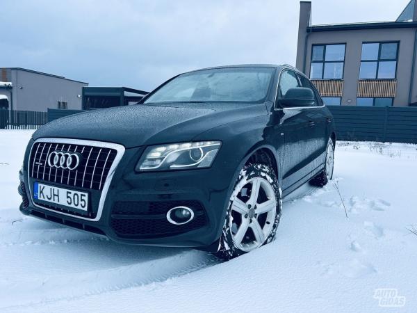 Melns Audi Q5 2009 Viļņa, ar dzinēja tilpumu 3.00 L un nobraukumu 400 tūkst. km par 8900 €, foto 1 vietnē AUTOMOTO.COM.LV