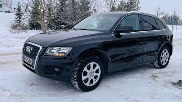 Black Audi Q5 2009 in Panevezys, with an engine capacity of 1.97 L and mileage of 272 thousand km for 7999 €, photo 2 on AUTOMOTO.COM.LV