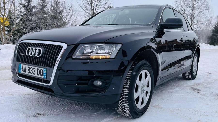 Black Audi Q5 2009 in Panevezys, with an engine capacity of 1.97 L and mileage of 272 thousand km for 7999 €, photo 9 on AUTOMOTO.COM.LV