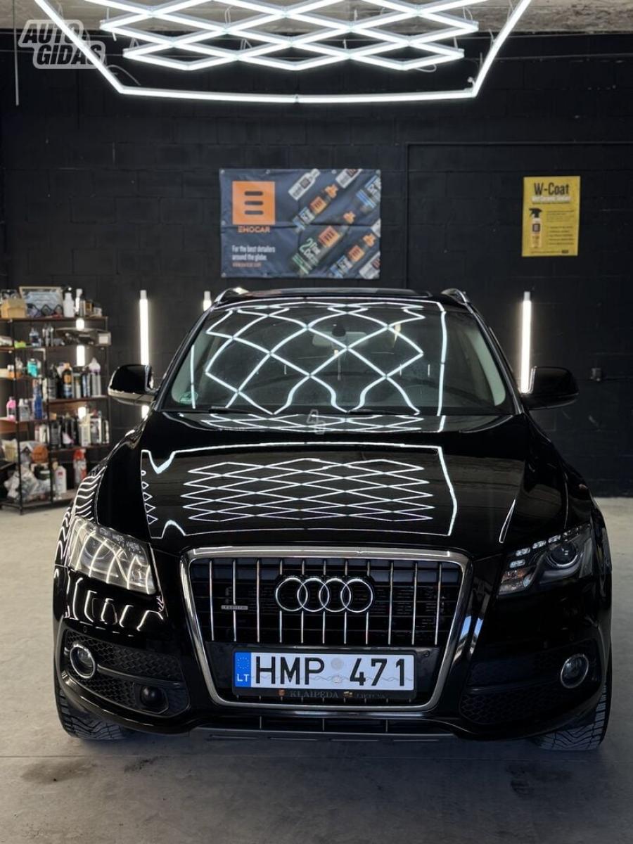 Melns Audi Q5 2009 Šauļi, ar dzinēja tilpumu 3.00 L un nobraukumu 402 tūkst. km par 7000 €, foto 3 vietnē AUTOMOTO.COM.LV