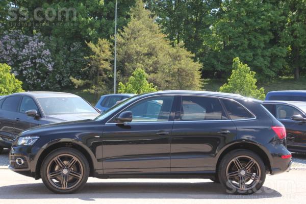 Black Audi Q5 2009 in Tukums, with an engine capacity of 2.00 L and mileage of 193 thousand km for 9990 €, photo 2 on AUTOMOTO.COM.LV