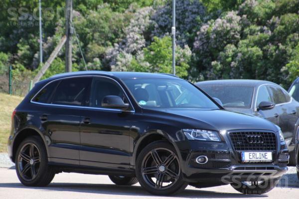 Black Audi Q5 2009 in Tukums, with an engine capacity of 2.00 L and mileage of 193 thousand km for 9990 €, photo 4 on AUTOMOTO.COM.LV