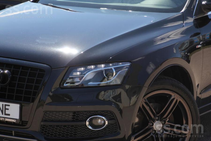 Melns Audi Q5 2009 Tukums, ar dzinēja tilpumu 2.00 L un nobraukumu 193 tūkst. km par 9990 €, foto 17 vietnē AUTOMOTO.COM.LV