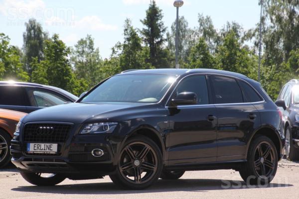 Melns Audi Q5 2009 Tukums, ar dzinēja tilpumu 2.00 L un nobraukumu 193 tūkst. km par 9990 €, foto 1 vietnē AUTOMOTO.COM.LV