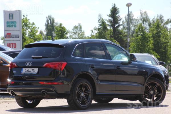 Melns Audi Q5 2009 Tukums, ar dzinēja tilpumu 2.00 L un nobraukumu 193 tūkst. km par 9990 €, foto 6 vietnē AUTOMOTO.COM.LV
