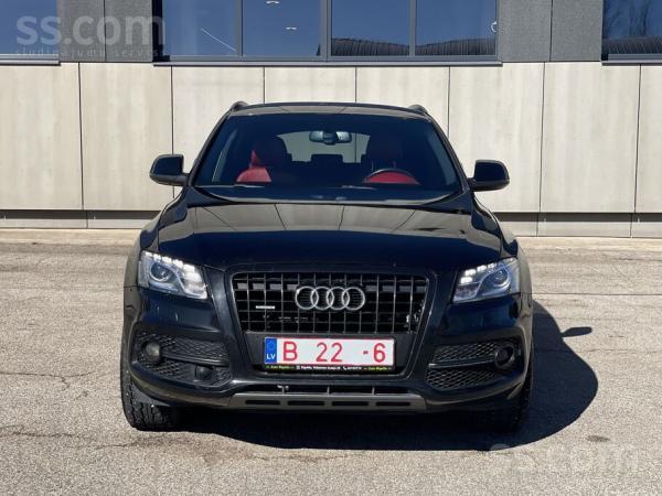 Black Audi Q5 2009 in Riga, with an engine capacity of 3.00 L and mileage of 311 thousand km for 8990 €, photo 2 on AUTOMOTO.COM.LV