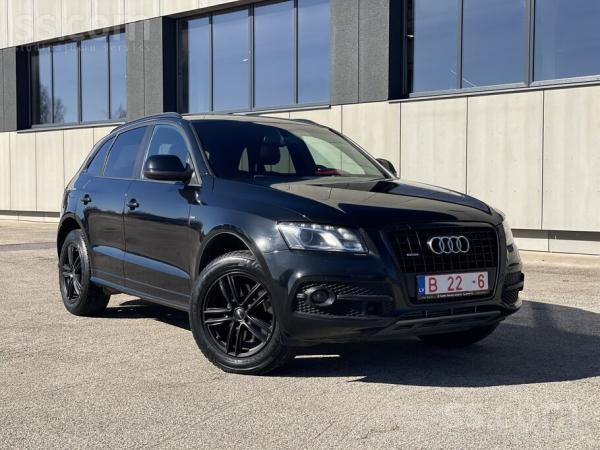 Black Audi Q5 2009 in Riga, with an engine capacity of 3.00 L and mileage of 311 thousand km for 8990 €, photo 3 on AUTOMOTO.COM.LV