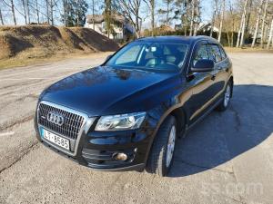 Black Audi Q5 2009 in Valmiera, with an engine capacity of 2.00 L and mileage of 255 thousand km for 9800 €, photo  on AUTOMOTO.COM.LV