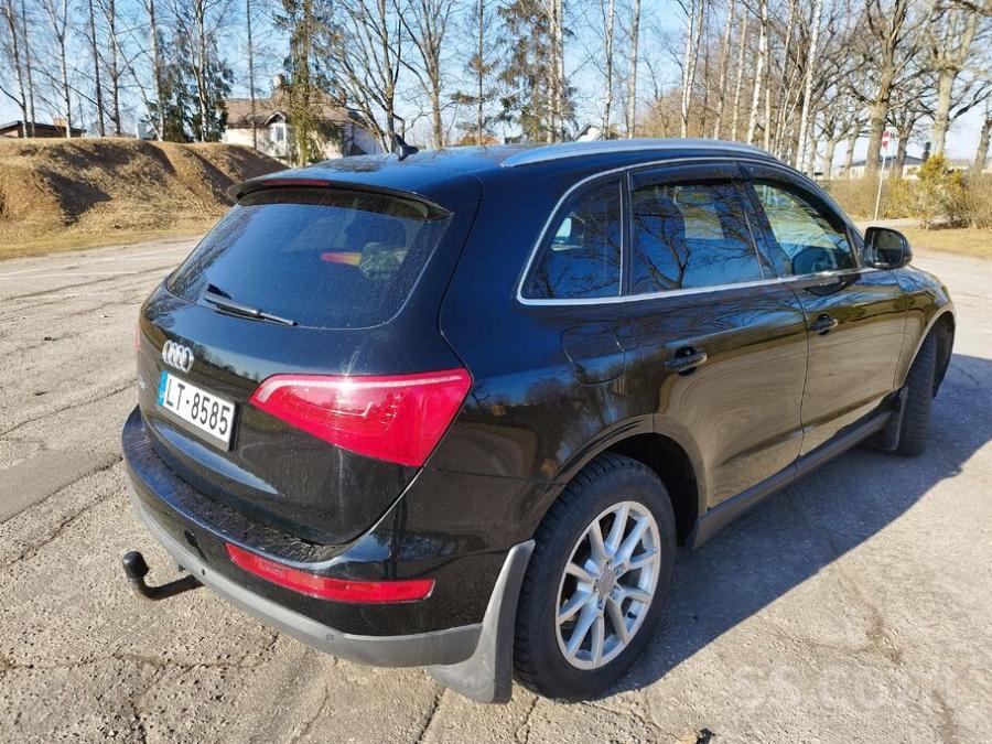 Черный Ауди Ку 5 2009 в Валмиера, объемом двигателя 2.00 л и пробегом 255 тыс. км за 9800 €, фото 8 на AUTOMOTO.COM.LV