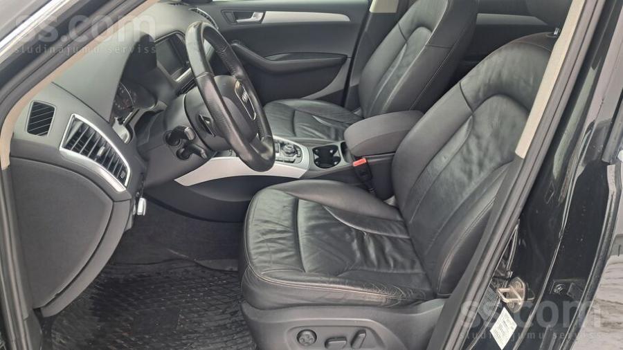 Black Audi Q5 2009 in Ogre, with an engine capacity of 2.00 L and mileage of 273 thousand km for 8950 €, photo 16 on AUTOMOTO.COM.LV