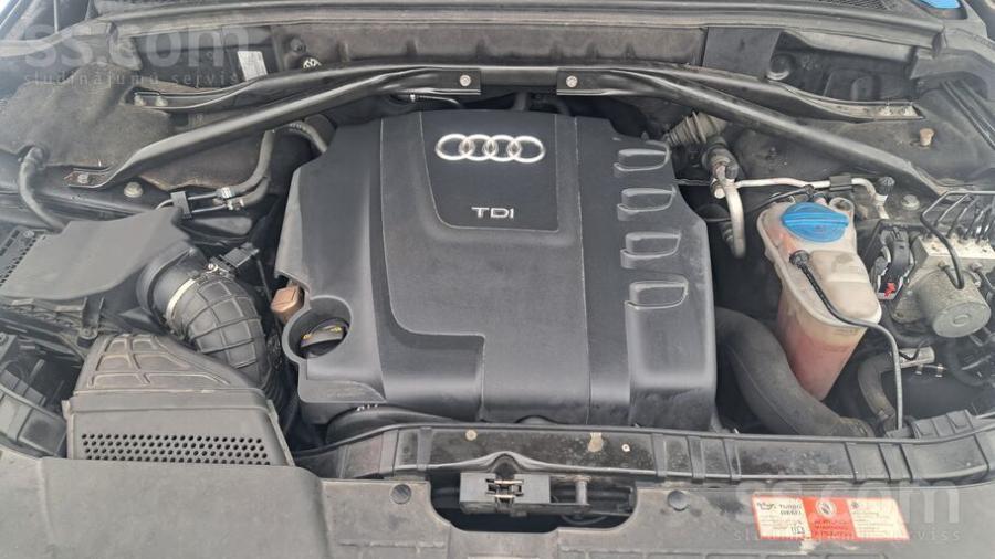 Black Audi Q5 2009 in Ogre, with an engine capacity of 2.00 L and mileage of 273 thousand km for 8950 €, photo 26 on AUTOMOTO.COM.LV