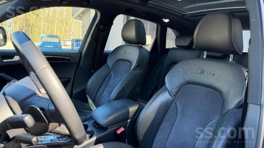 Black Audi Q5 2009 in Riga, with an engine capacity of 3.00 L and mileage of 295 thousand km for 10000 €, photo 11 on AUTOMOTO.COM.LV